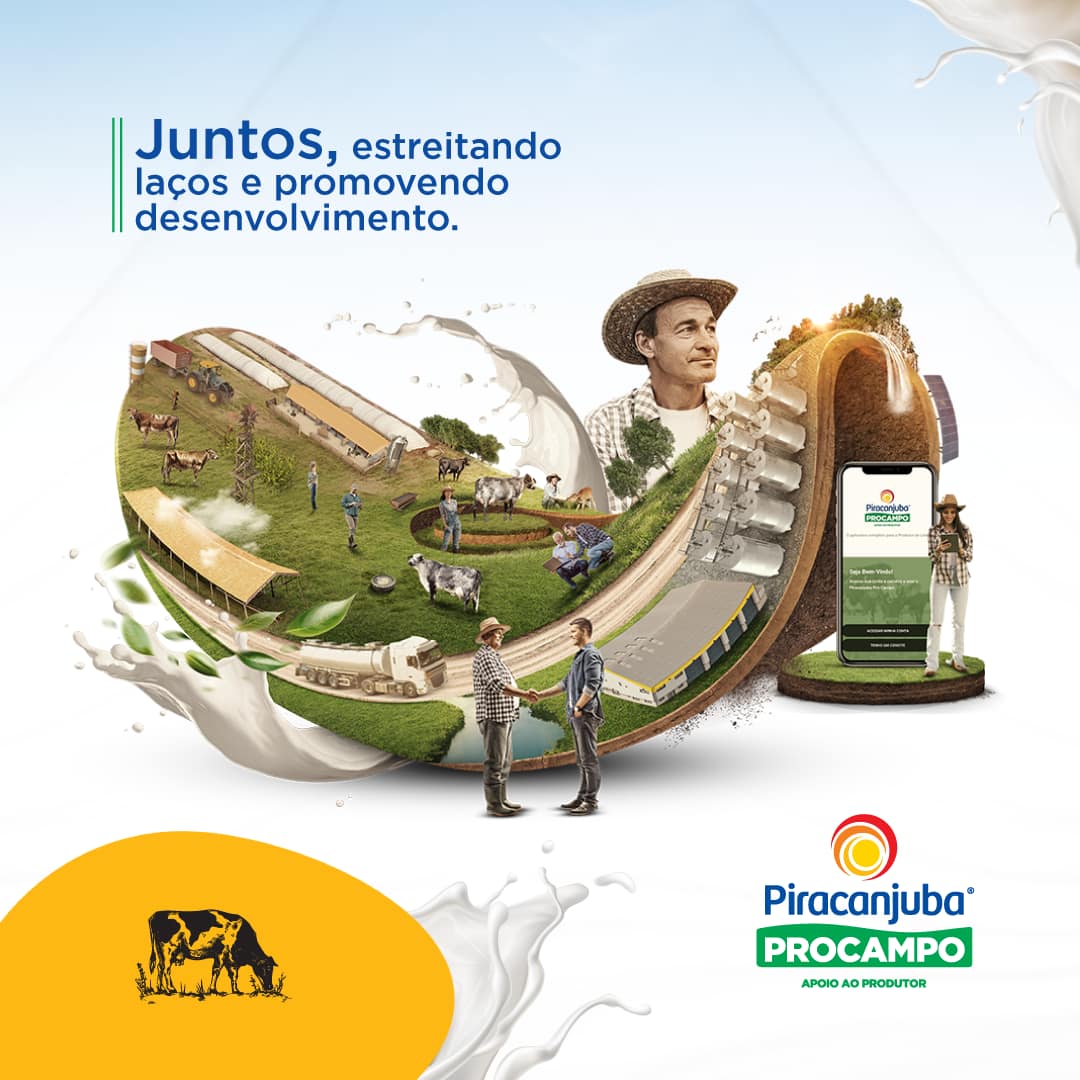 Piracanjuba ProCampo: respeito e parceria com o produtor de leite ...
